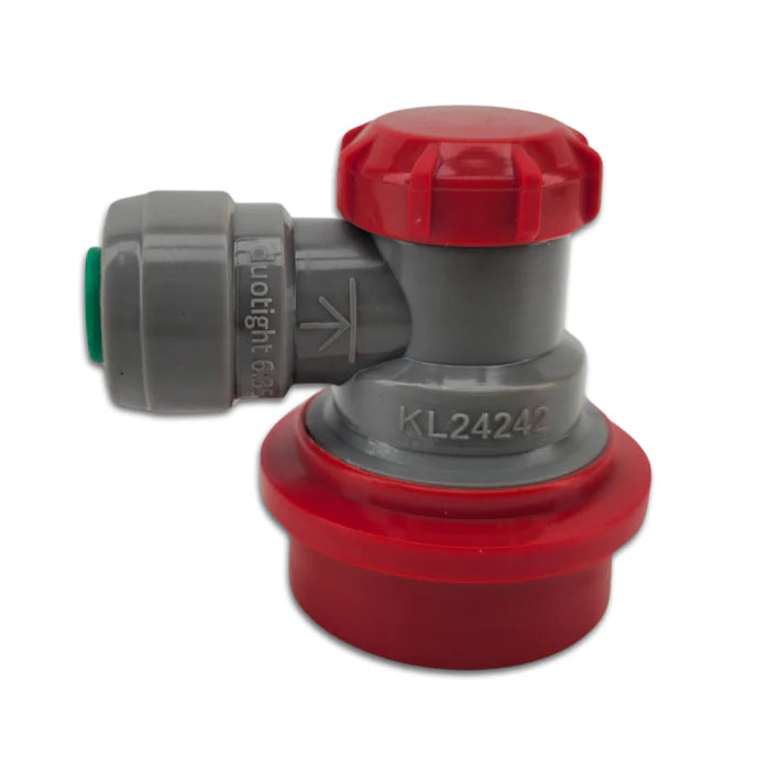 1/4" x Ball Lock Disconnect (Gas) – Brew For Less Edmonton